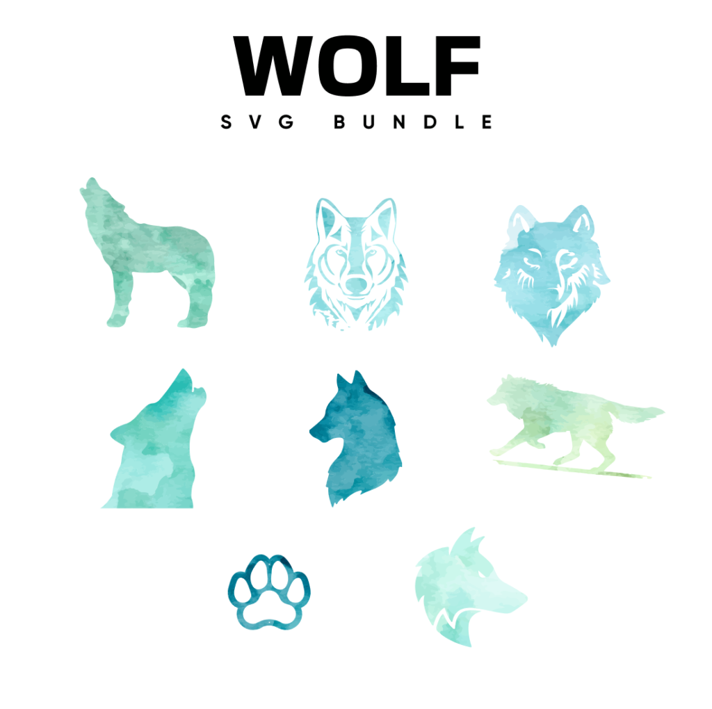 Wolf SVG Files Bundle – MasterBundles