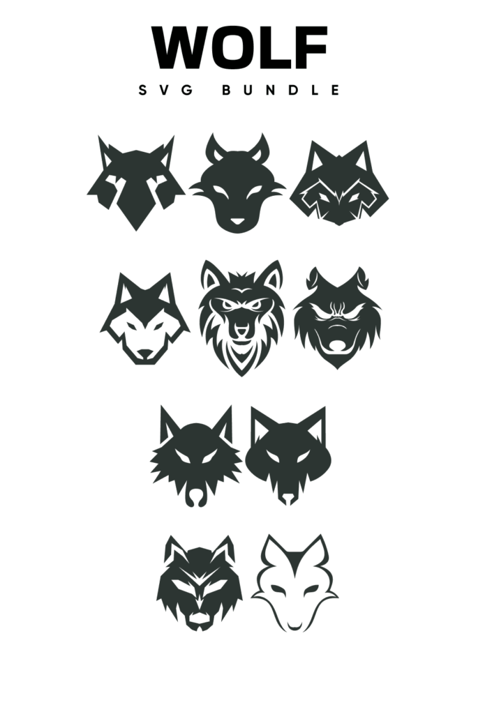 Wolf SVG Free – MasterBundles