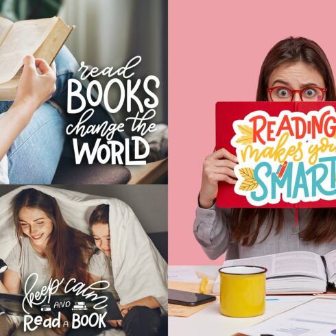 Lettering Quotes about Books – MasterBundles