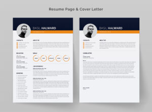 Modern And Simple Resume CV Template - MasterBundles