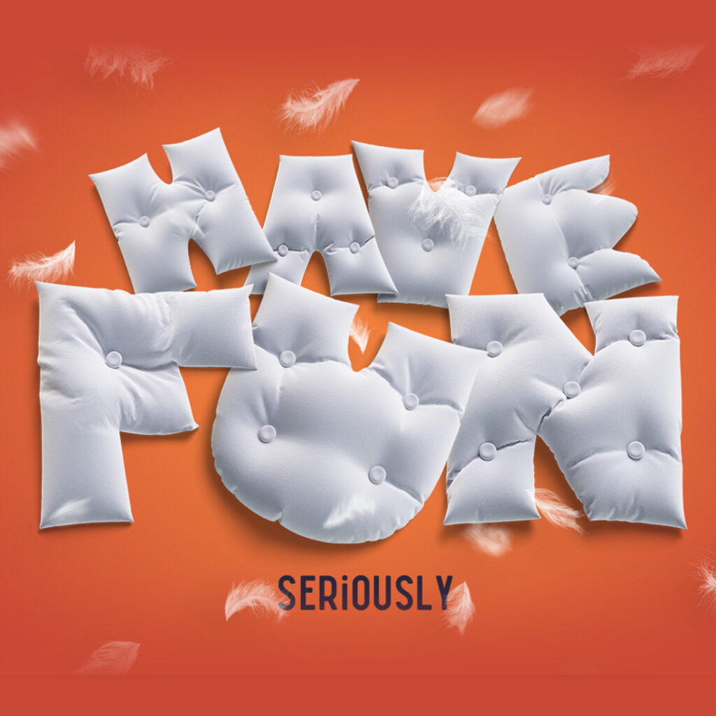 Pillow Party Alphabet Letter Logo Design - MasterBundles