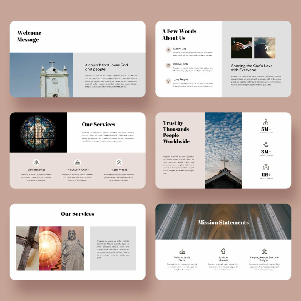Church Powerpoint Presentation Template 2022 - MasterBundles