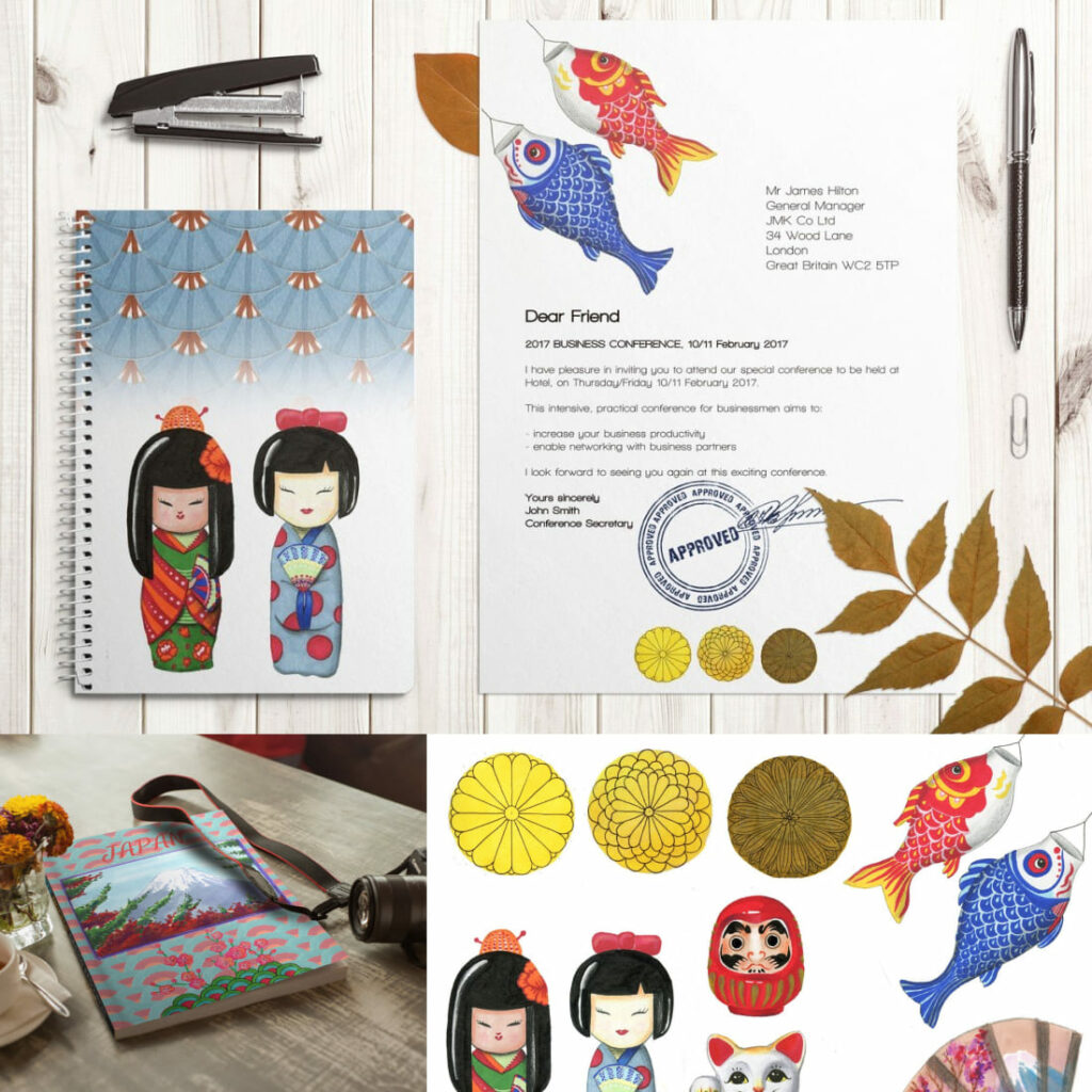 Japan And Its Main Symbols – MasterBundles