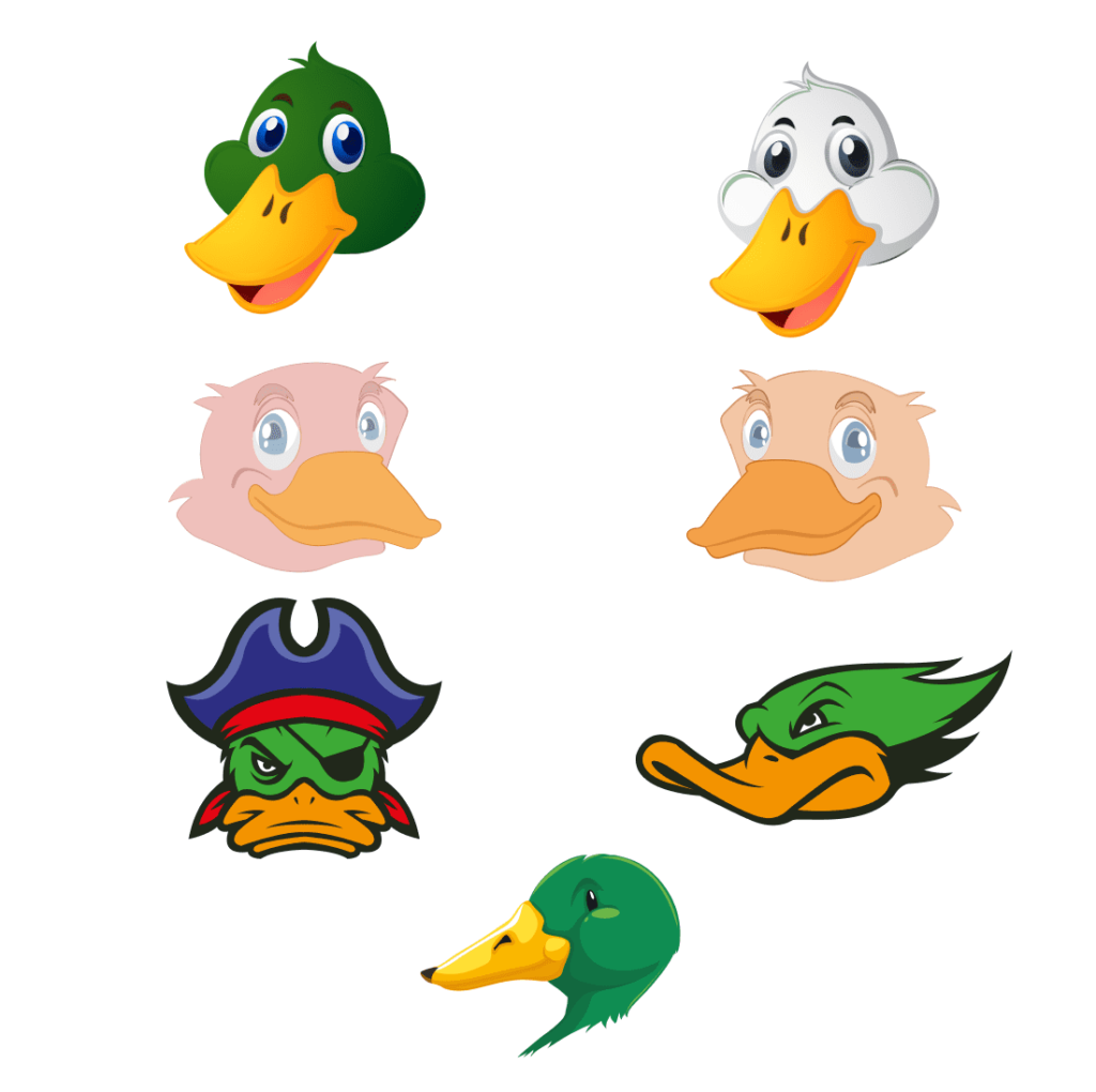 Duck Head SVG T-Shirt Designs – MasterBundles