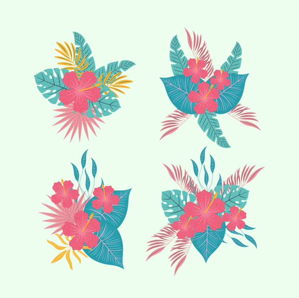 Hawaiian Flower SVG Bundle – MasterBundles