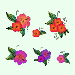 Hawaiian Flower SVG Bundle – MasterBundles