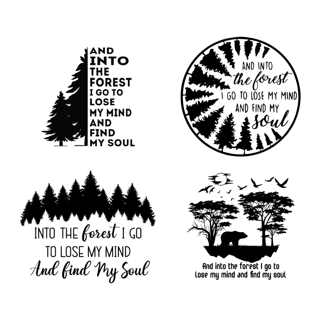 Into the Forest I Go SVG – MasterBundles