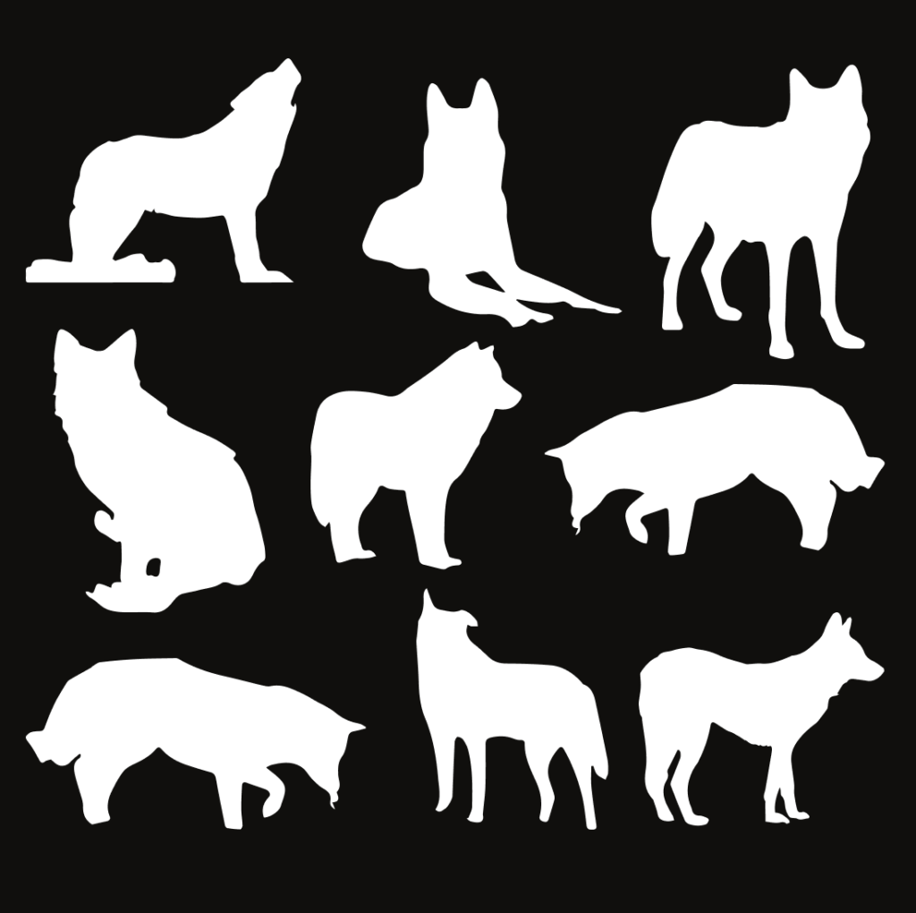 Wolf SVG Images – MasterBundles