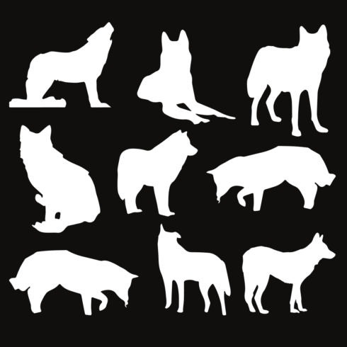 Wolf SVG Images – MasterBundles