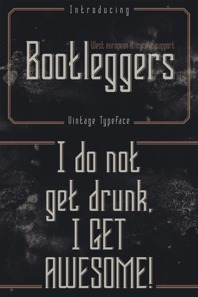 Bootleggers Font - MasterBundles