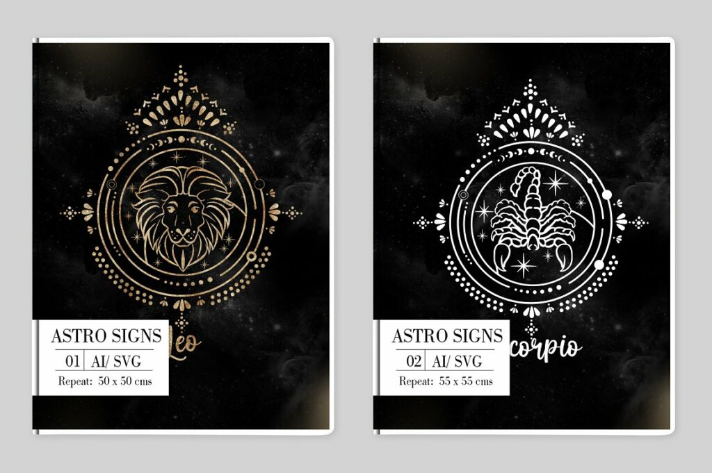 Astrology Signs Svg/ Zodiac Sign Svg – MasterBundles