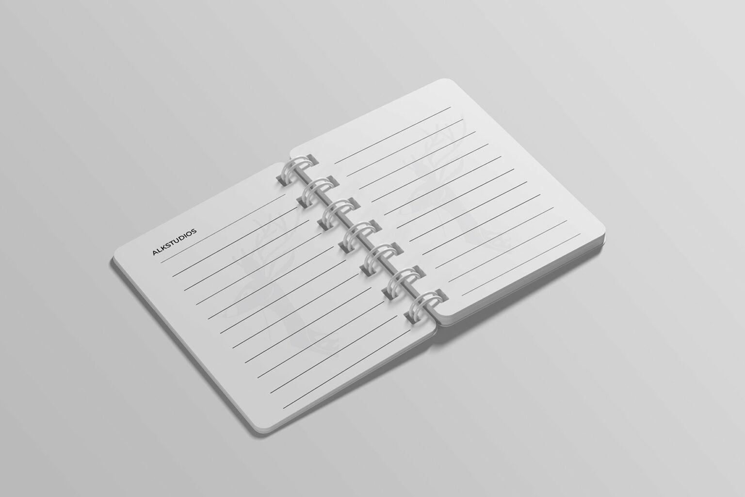 Spiral Notepad Mockup – MasterBundles