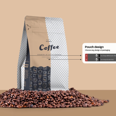 10 Coffee Bag Doy Pack Mockups - MasterBundles