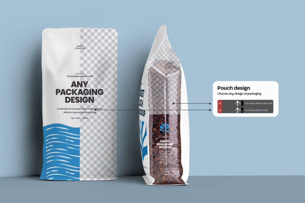 13 Side Gusset Bag with Transparent Side Mockups - MasterBundles