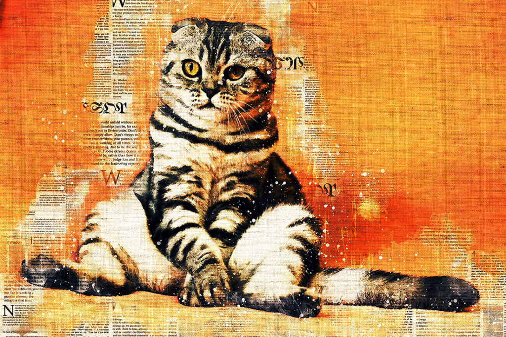 Bundle of 12 KITTENS HQ Graphics Ready to Print with Text Style ...