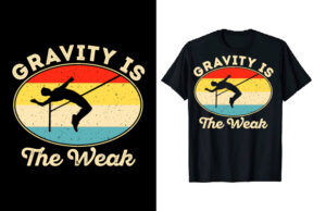 10 High Jump Vintage T-Shirt Designs Bundle - MasterBundles