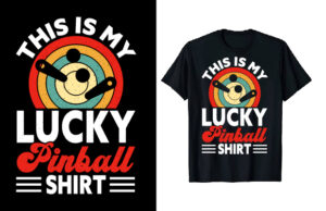 Pinball Wizard Retro Vintage Pinball Player T-shirt Design Bundle ...