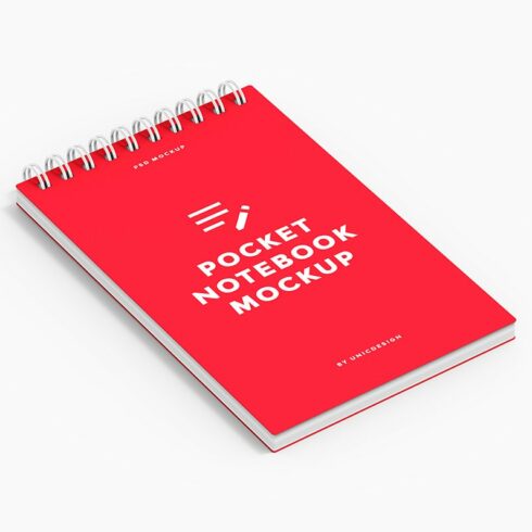 Pocket Notebook Mockup | Master Bundles