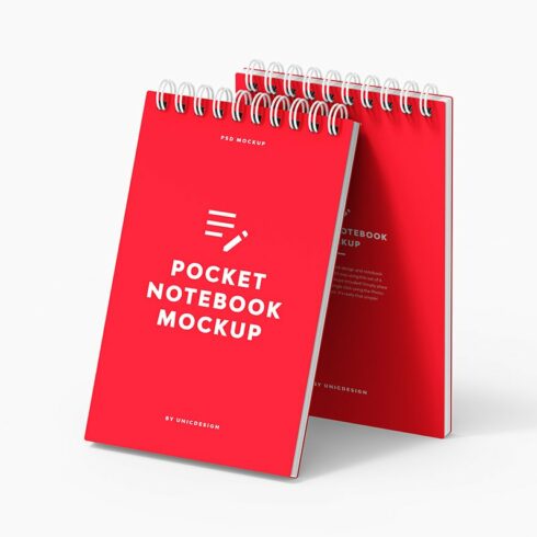 Pocket Notebook Mockup | Master Bundles
