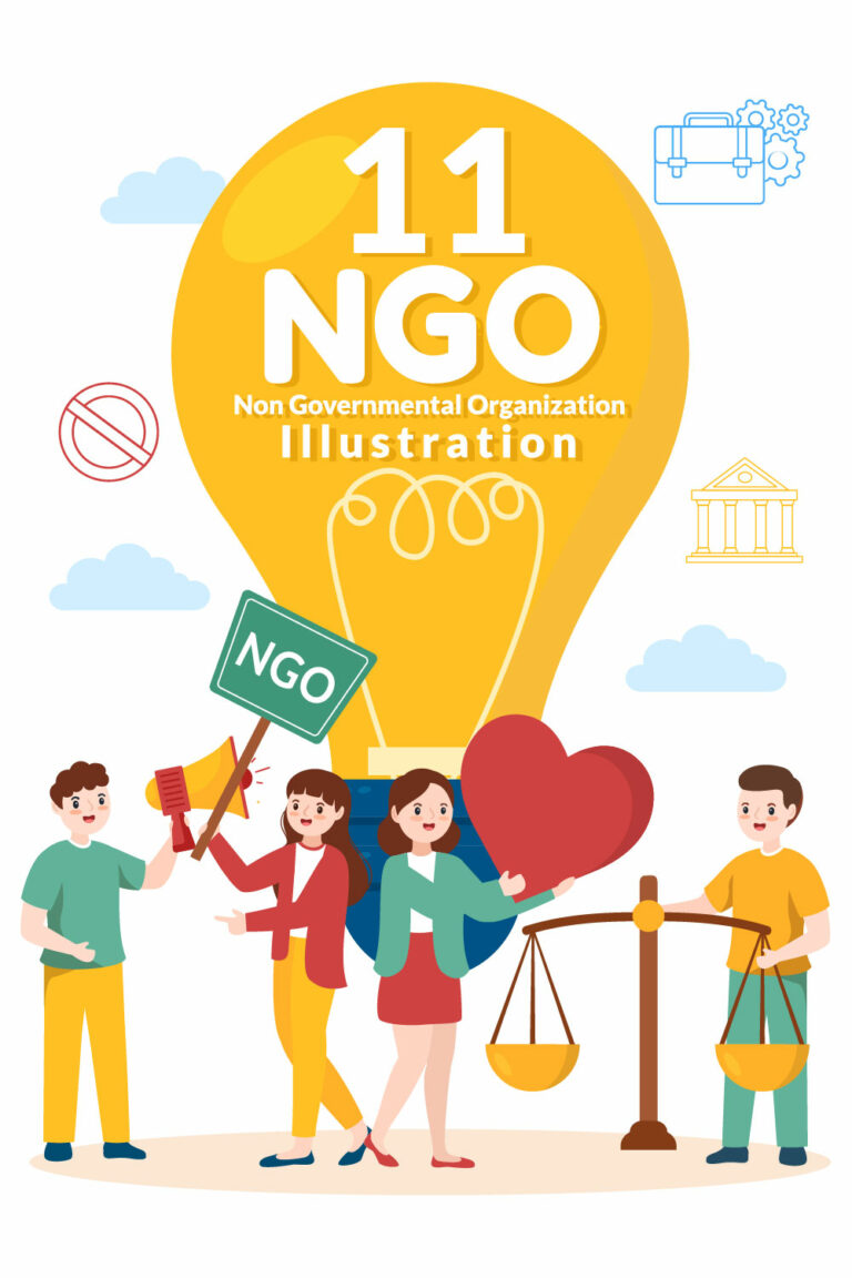 11 NGO or Non-Governmental Organization Illustration - MasterBundles