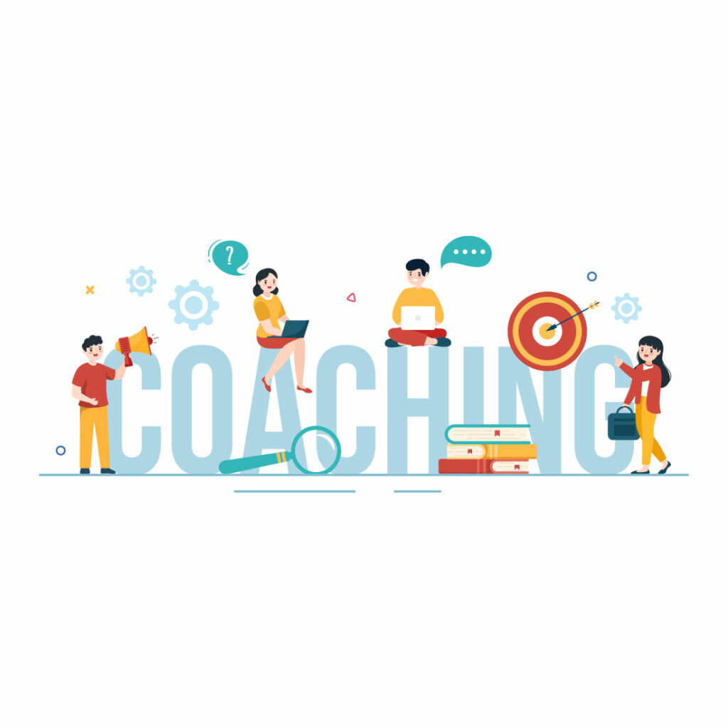 14 Life Coach Illustration - MasterBundles