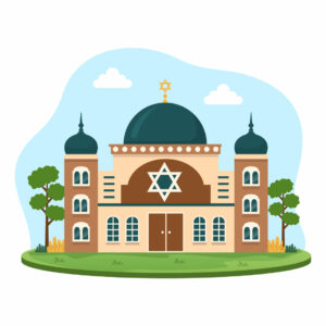 8 Synagogue Building or Jewish Temple Illustration | MasterBundles