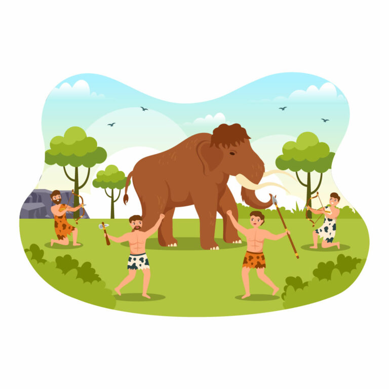 15 Wild Animals Hunting Illustration - MasterBundles