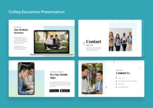 Colleg – Education PowerPoint Presentation Template | MasterBundles