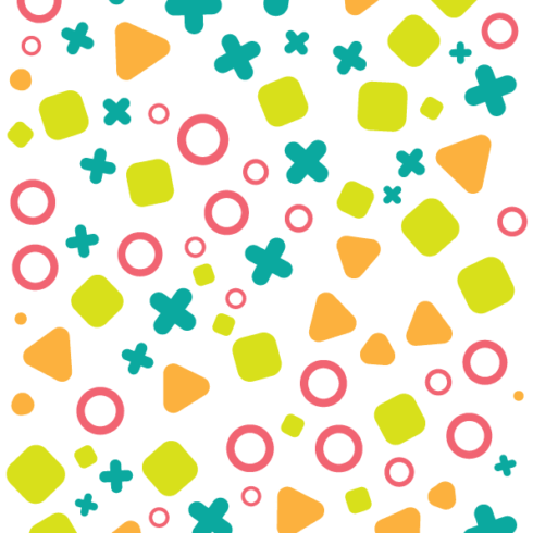 12 Seamleass Geometric Paper Pattern Design | MasterBundles