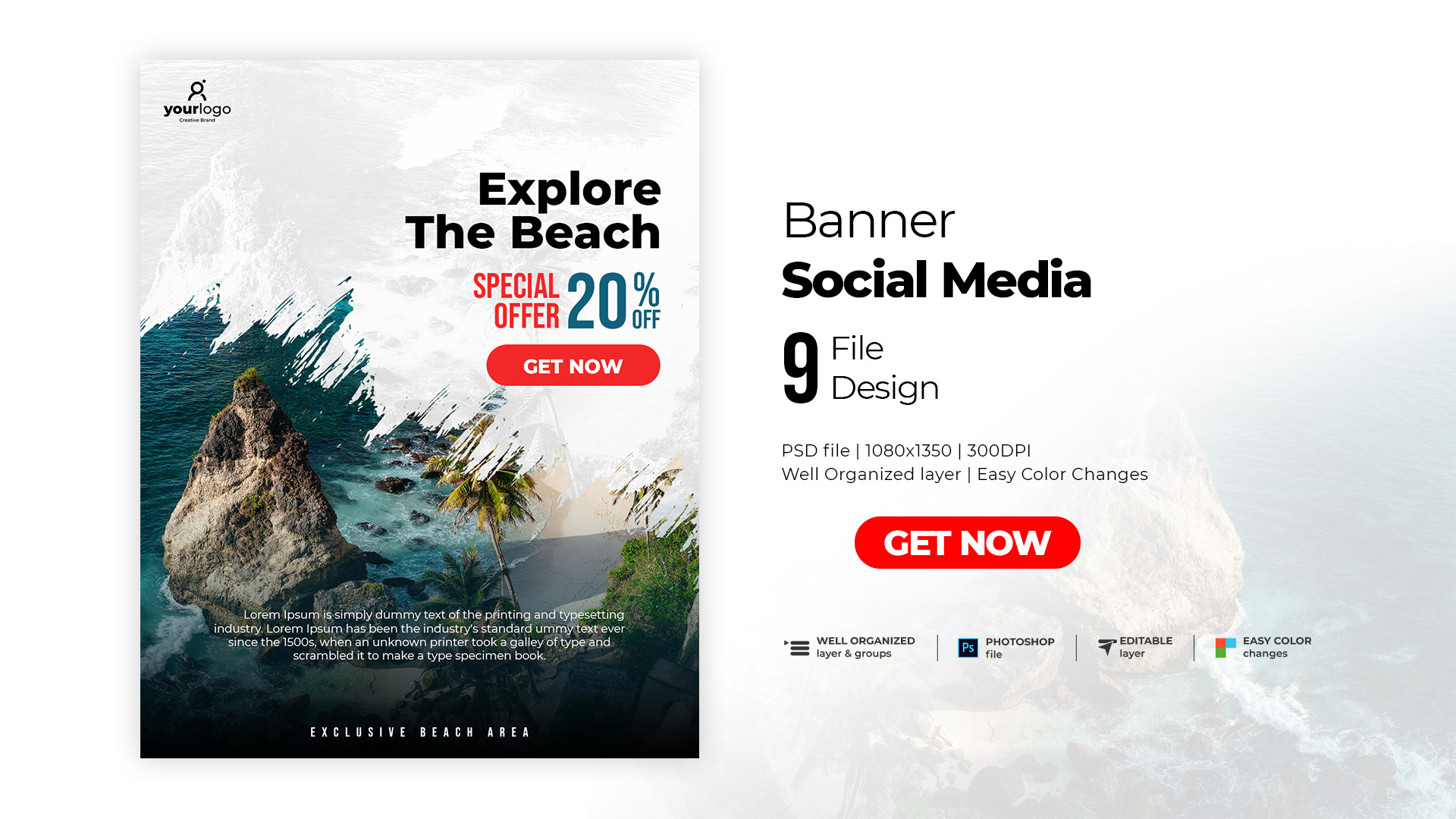 Social Media Banner Design Bundles - MasterBundles