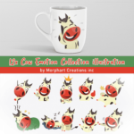 12 Cow Emotion Collection Illustration – MasterBundles