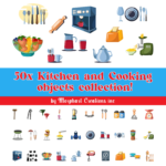 50 Kitchen And Cooking Objects Collection – MasterBundles