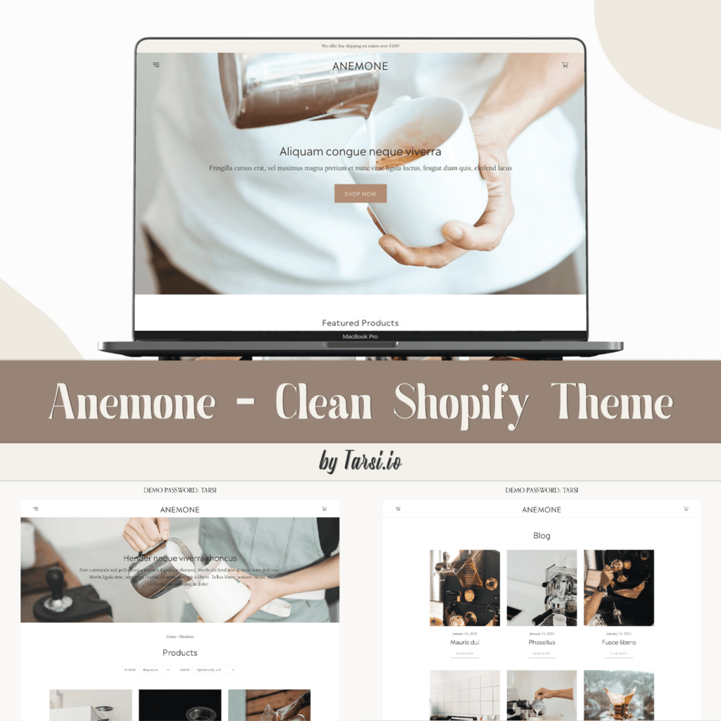 Anemone - Clean Shopify Theme – MasterBundles