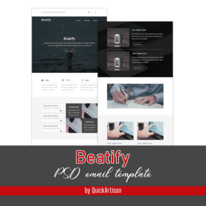 Beatify - PSD Email Template – MasterBundles