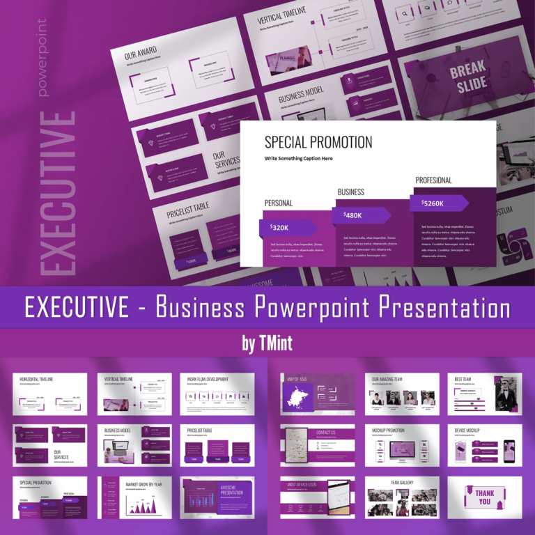 Business Executive Summary PowerPoint Infographics – MasterBundles