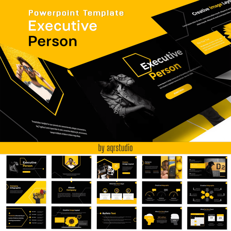 Executive - Powerpoint Template – MasterBundles