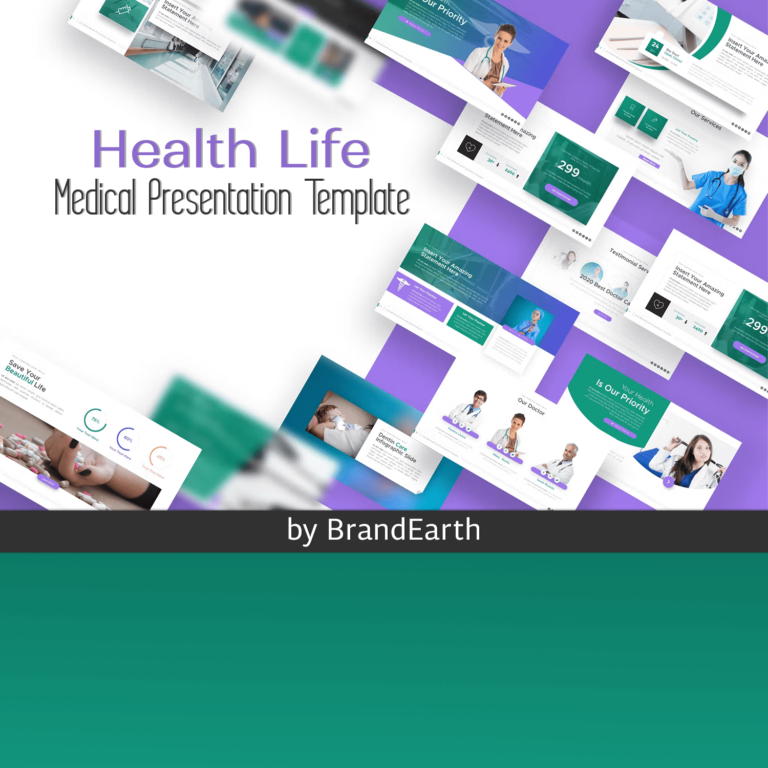 Health Life Medical Presentation Template – MasterBundles