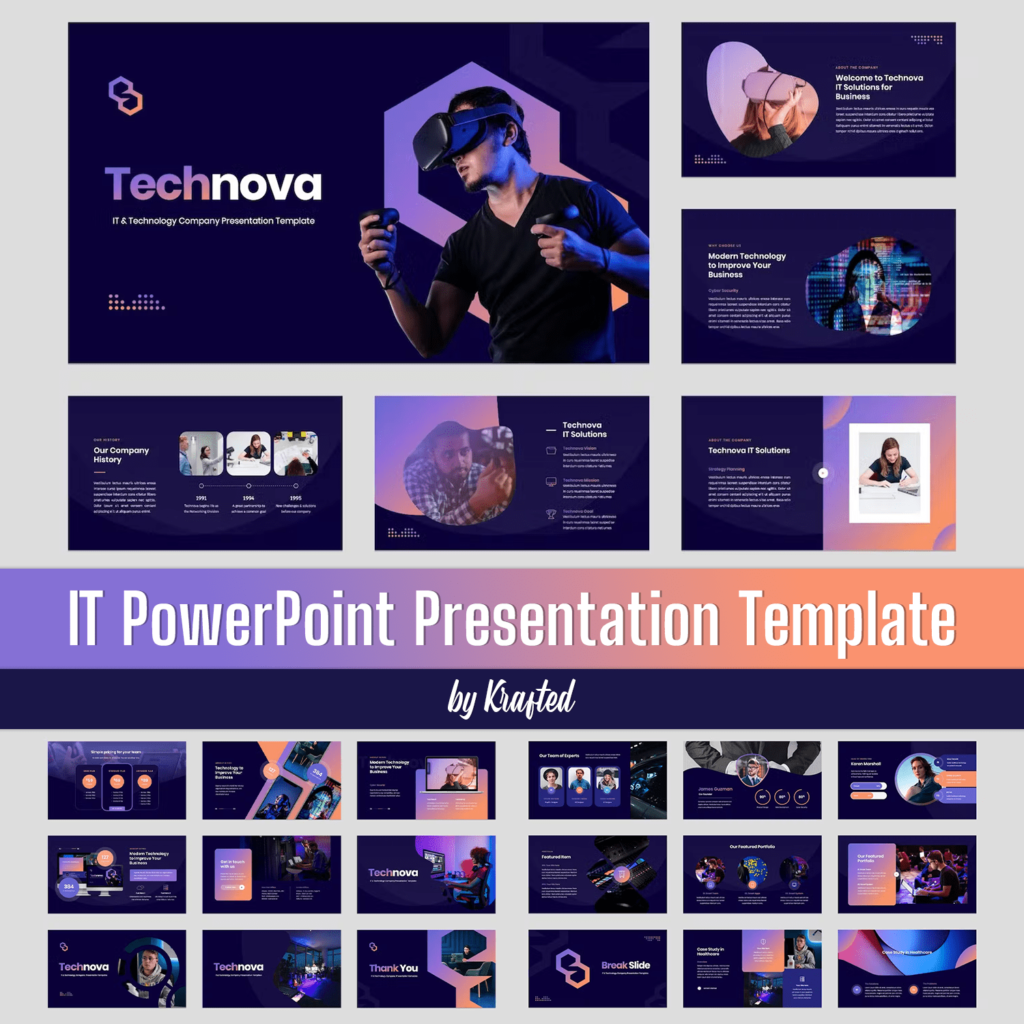 ES PowerPoint Presentation Template – MasterBundles