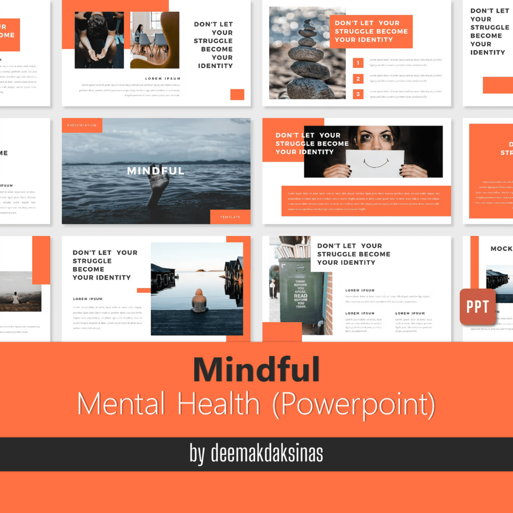 Healer Health Professional PowerPoint Template – MasterBundles