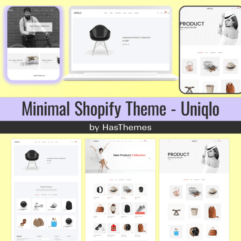 10+ Best Free Shopify Minimal Themes for Online Stores