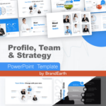 Profile, Team & Strategy Powerpoint Template – MasterBundles
