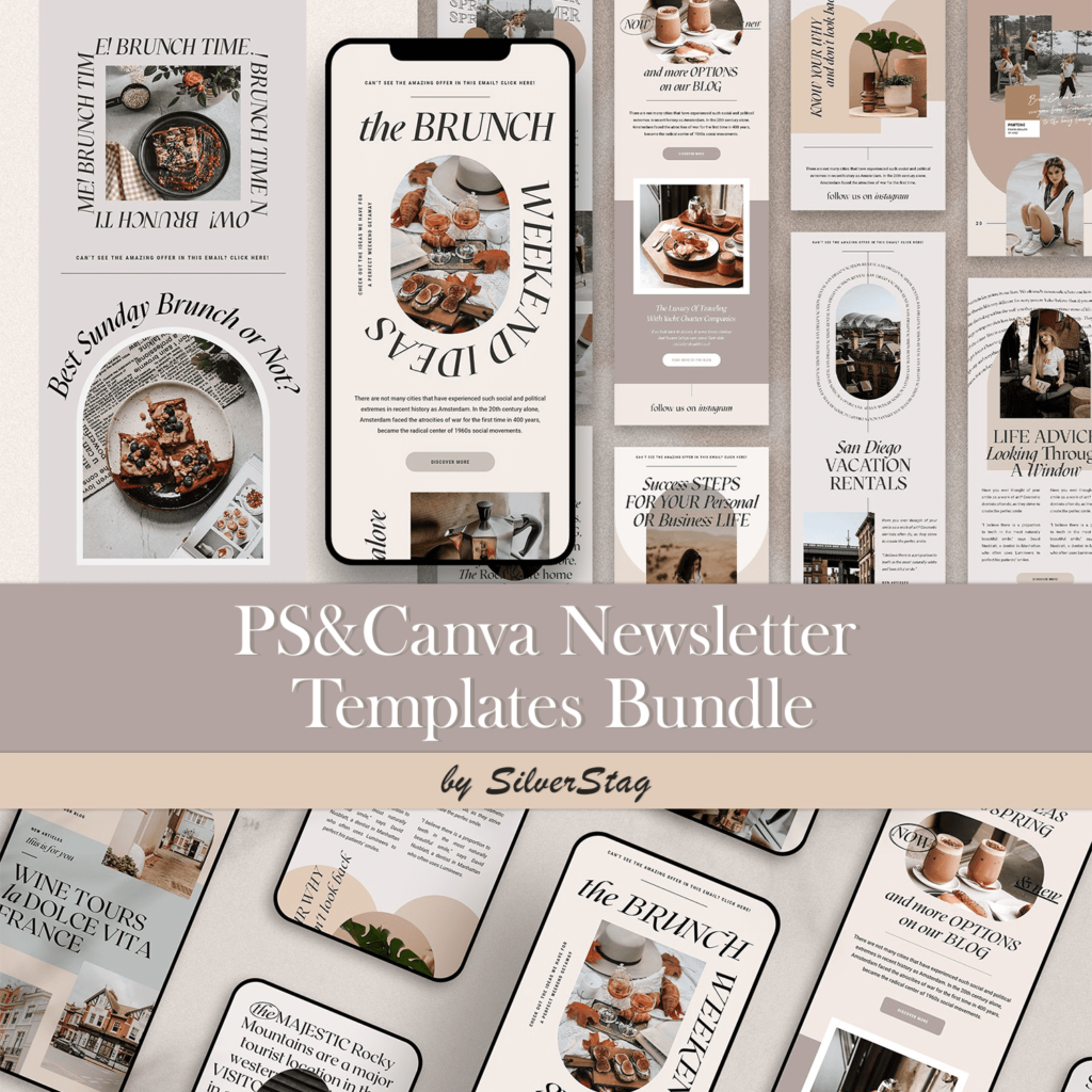 Bella - Canva Newsletter Templates – MasterBundles