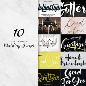 Nathan Wedding Script Font – MasterBundles