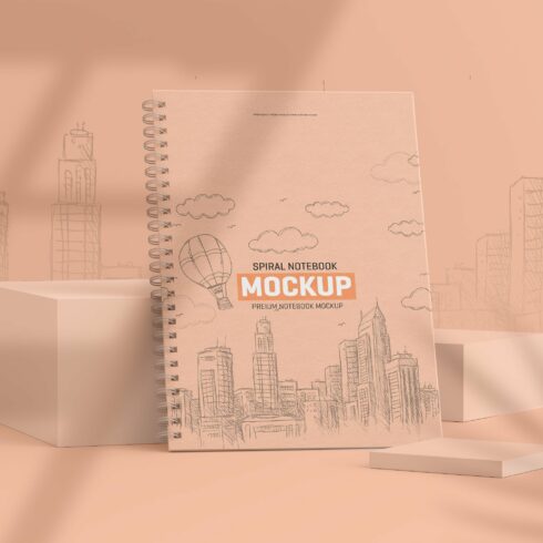 Spiral Notebook Mockup Template – MasterBundles