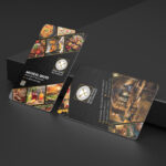 Restaurant Visiting Business Card Template - MasterBundles