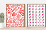 12 Cute Valentine Heart Seamless Pattern – MasterBundles