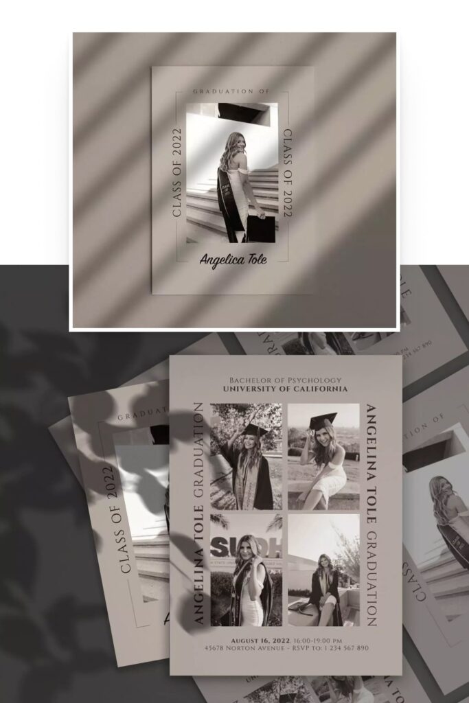30+ Best Graduation Invitation Template Collection 2022