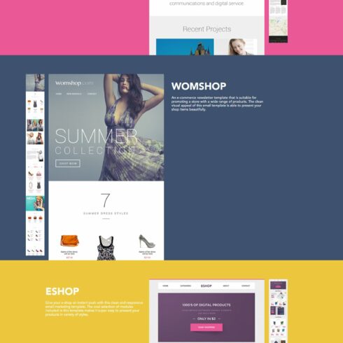14 Email Newsletter Templates Bundle | MasterBundles
