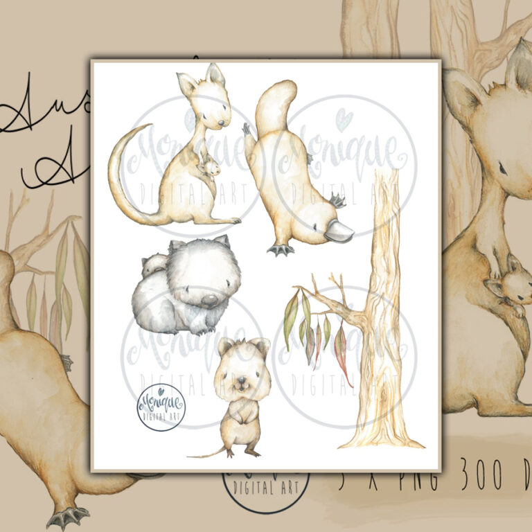 Australian Animals Clip Art – MasterBundles