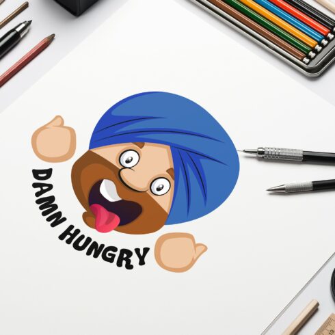 14 Indian Man Emoticon Or Sticker Collection Illustration | Master Bundles